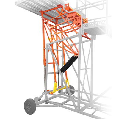 A-220/A-320/ 737/ 737 Max/ 100"-129" Adjustable Entry Stand #65182 - WAAG