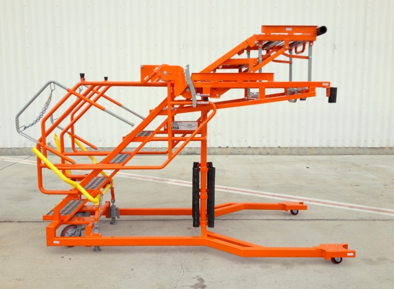 Wheel Well Height Adjustable Stand | WAAG Aviation GSE