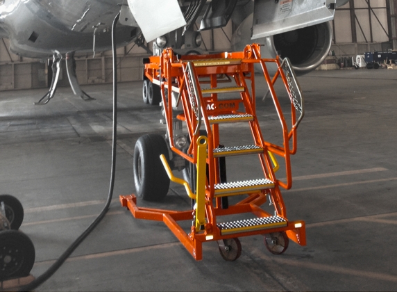 Wheel Well Height Adjustable Stand | WAAG Aviation GSE