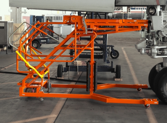Wheel Well Height Adjustable Stand | WAAG Aviation GSE