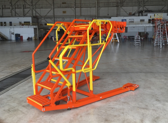 Wheel Well Access Stand | WAAG Aviation Ground Support Equipment