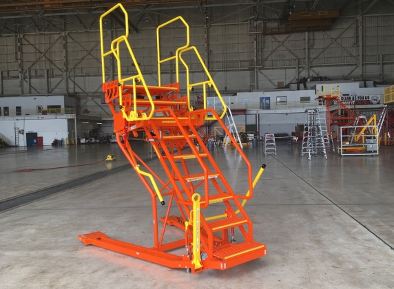 Wheel Well Access Stand | WAAG Aviation Ground Support Equipment