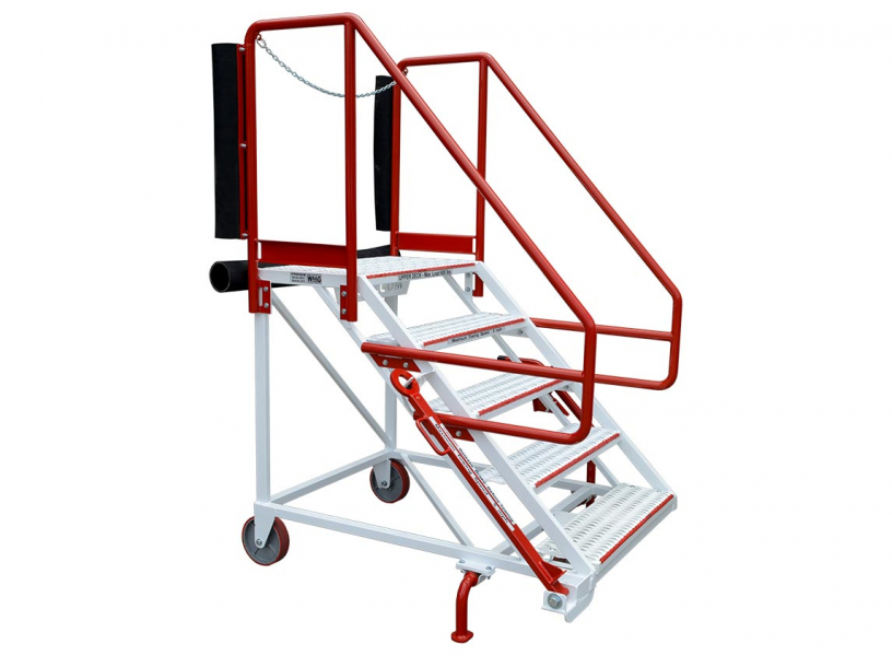 B-737 Forward Cargo Deck Access Stand #20216 - WAAG Ground Support ...