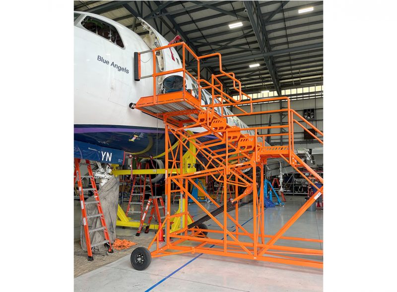 Crew Entry Access Stands - WAAG Aiavation Ground Support Equipment